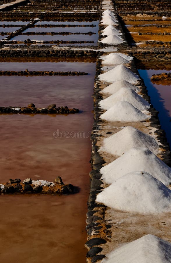 Sea salt production stock photo. Image of farm, knoll - 28851804