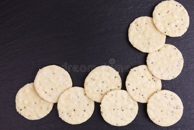 Sea salt rice cracker stock image. Image of japanese - 113992869