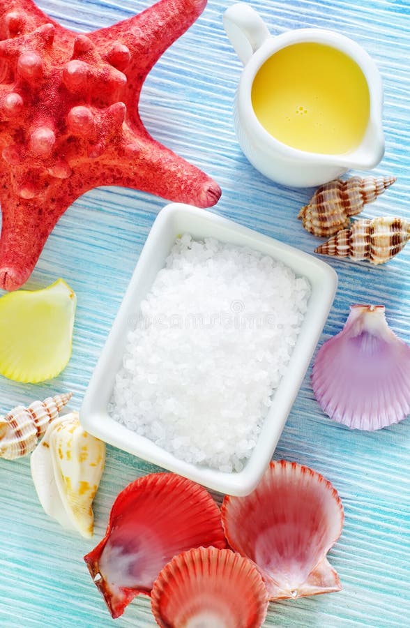 Sea salt stock image. Image of coarse, aromatherapy, beauty - 33626551