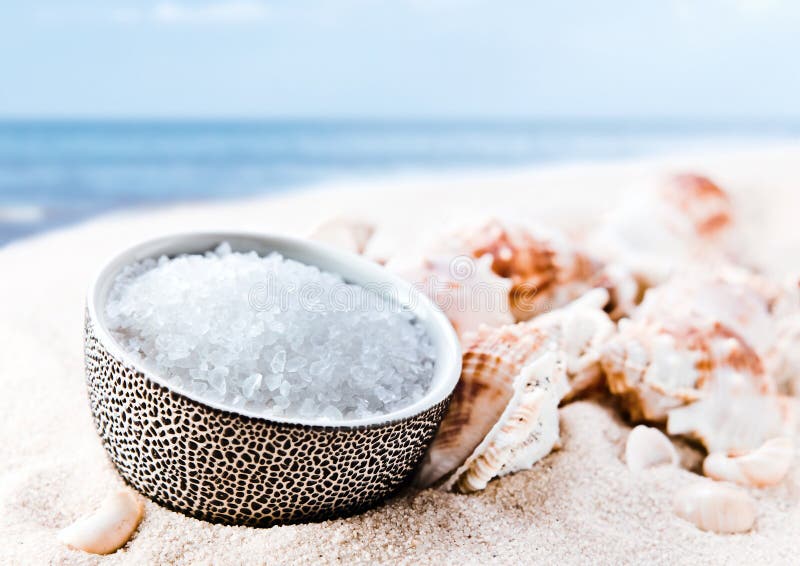 Sea salt stock image. Image of macro, colorful, bath - 37241313