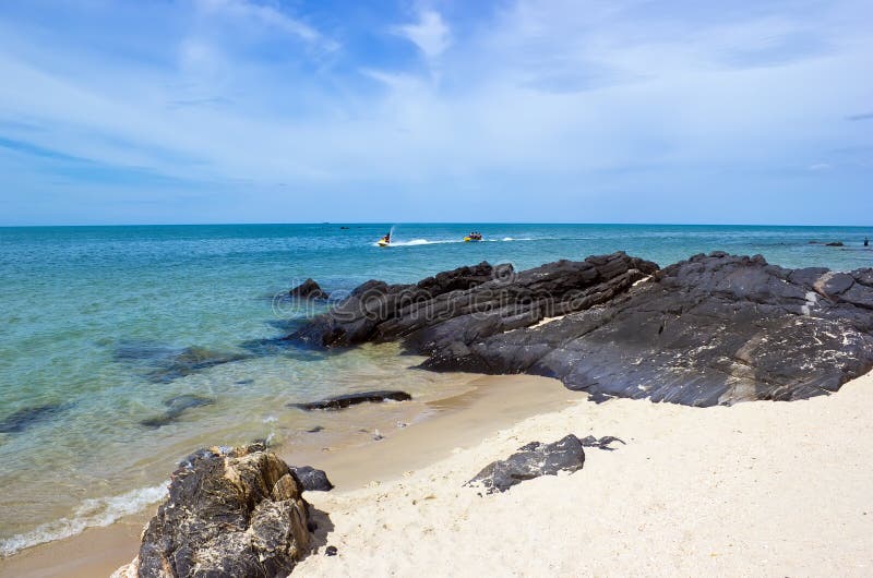 Sea at Samila beach stock image. Image of travel, tourist - 26337461