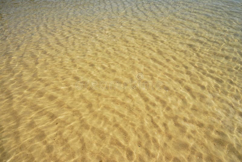 Sea and Sand stock image. Image of water, ripples, pattern - 7268455