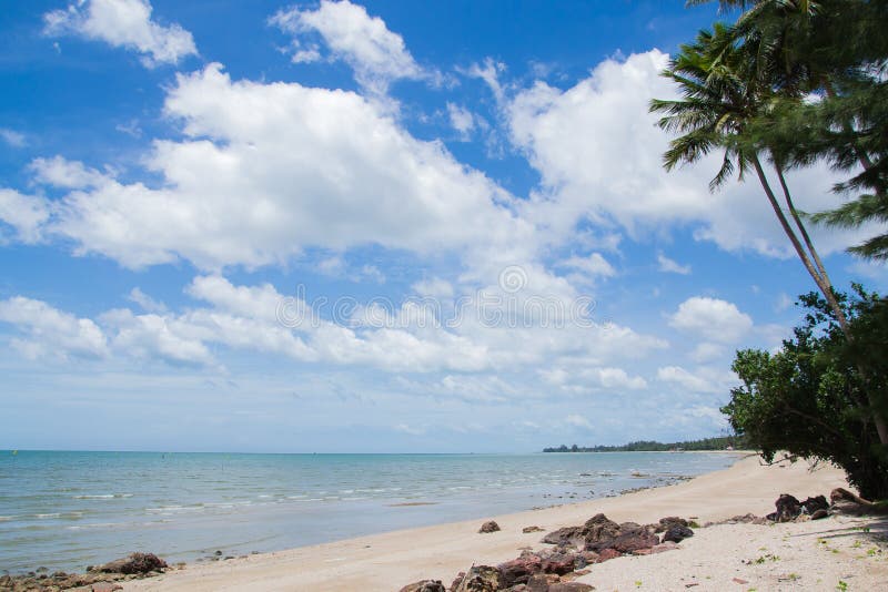 Sea Sand See Sky stock image. Image of cloud, amazing - 50121781