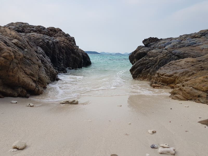 Sea sand sun stock photo. Image of wave, sand, nature - 88587488