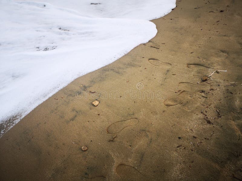 Sea and Sand Textures Background Stock Image - Image of sunset, mudflat ...