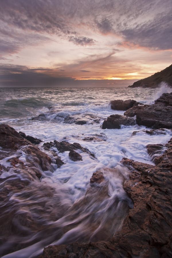 Sea Scape stock photo. Image of stone, orange, dreaming - 22246964