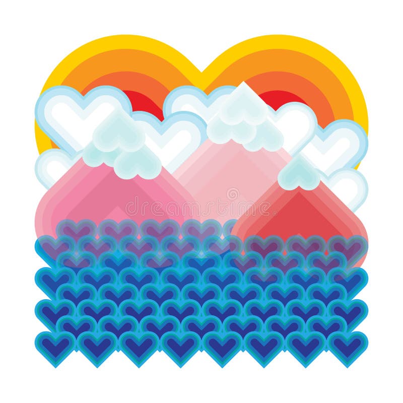 Heart Scape Stock Illustrations – 335 Heart Scape Stock Illustrations ...