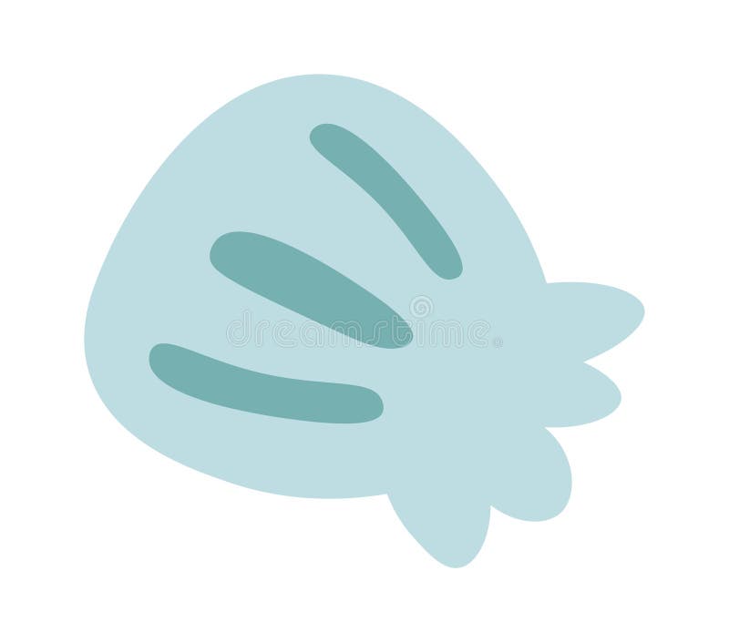 Sea Shell Icon stock vector. Illustration of drawn, shell - 272905394