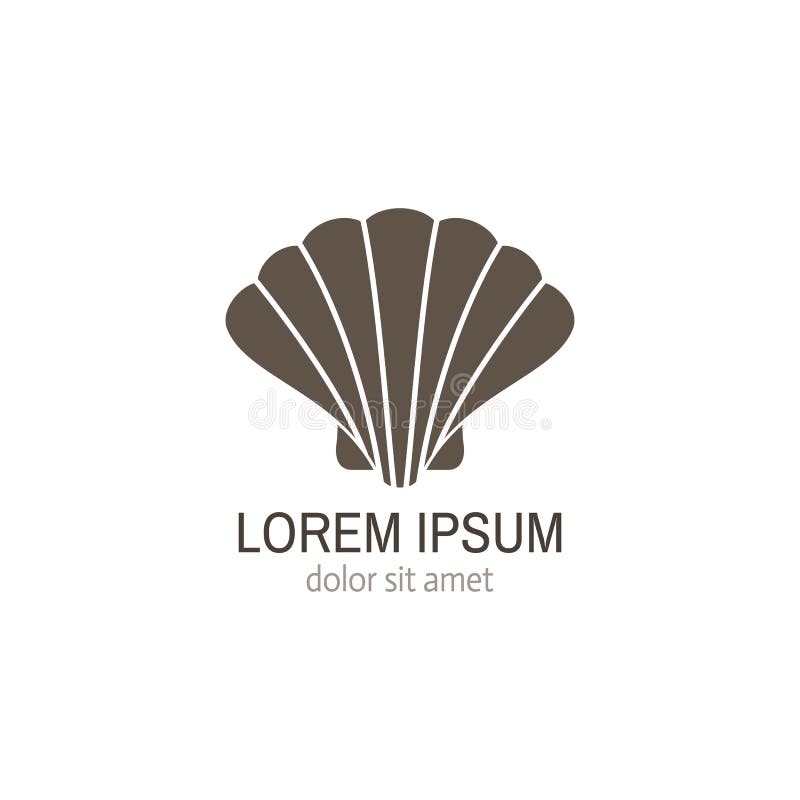 Shell Logo. Mollusk Vector. Stock Vector - Illustration of snail ...