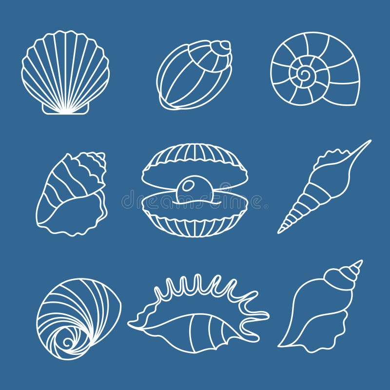 Shell Stock Illustrations – 207,321 Shell Stock Illustrations, Vectors ...