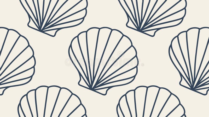 Sea Shells Collection: Ocean Beach Natural Elements Vector, Vector ...