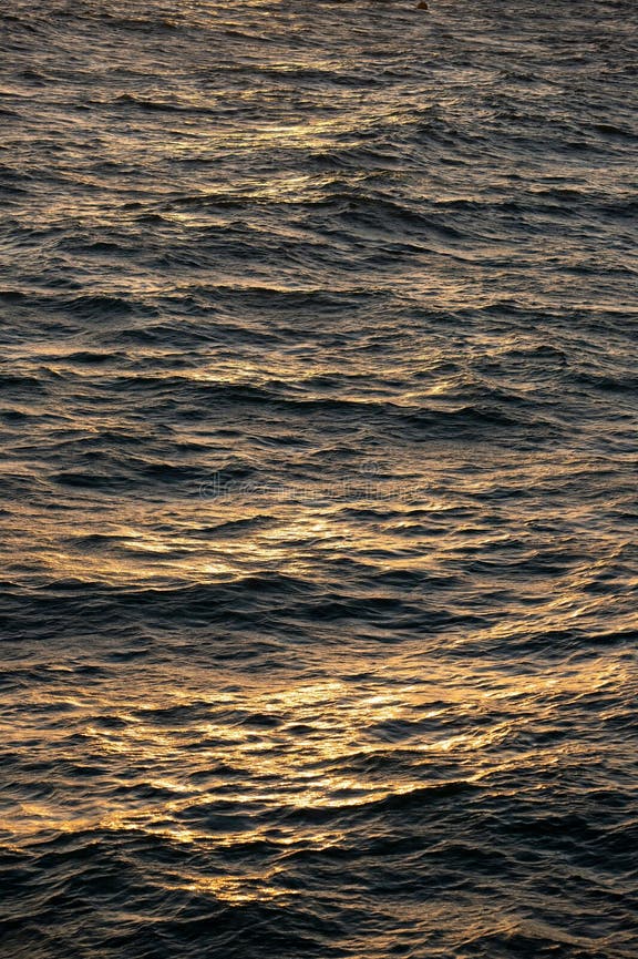 The Sea Shimmered in the Sun Stock Image - Image of seascape, natural ...