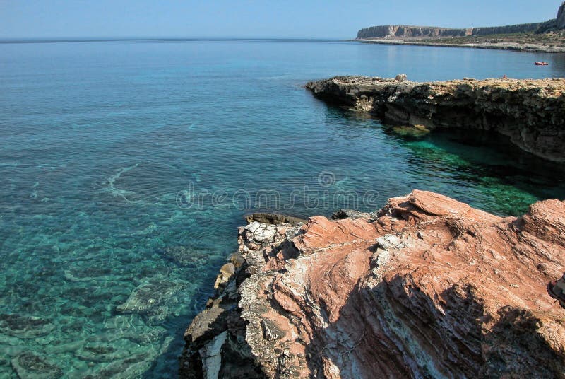 Sea of Sicily, Italy stock image. Image of countryside - 12819123