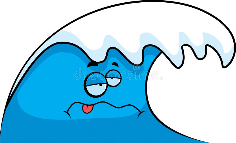 Sea Sick stock vector. Illustration of ocean, queasy - 13078275