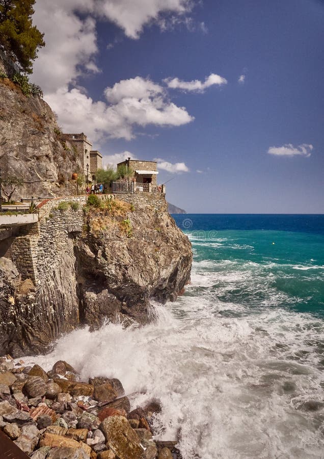 Sea Side View stock image. Image of riviera, holiday - 70284795