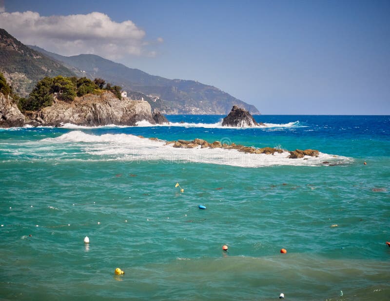 Sea Side View stock photo. Image of italian, picturesque - 70284850