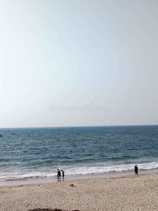 Sea side view goa stock photo. Image of water, blue - 176395498