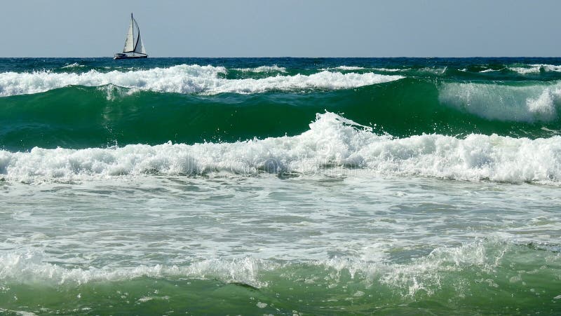 Sea sight in summer stock image. Image of summer, view - 131233593