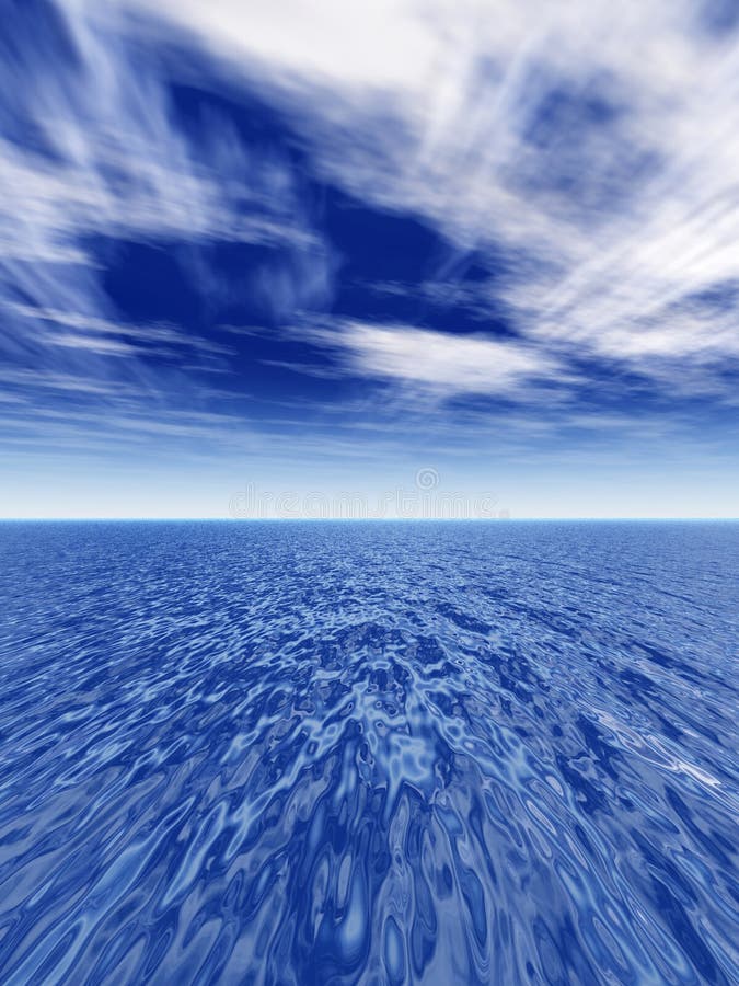 Sea sky stock illustration. Illustration of abstract, horizon - 2742265