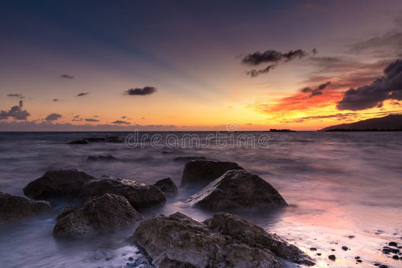 Sea, Sky, Shore, Horizon stock image. Image of landscape - 113165027