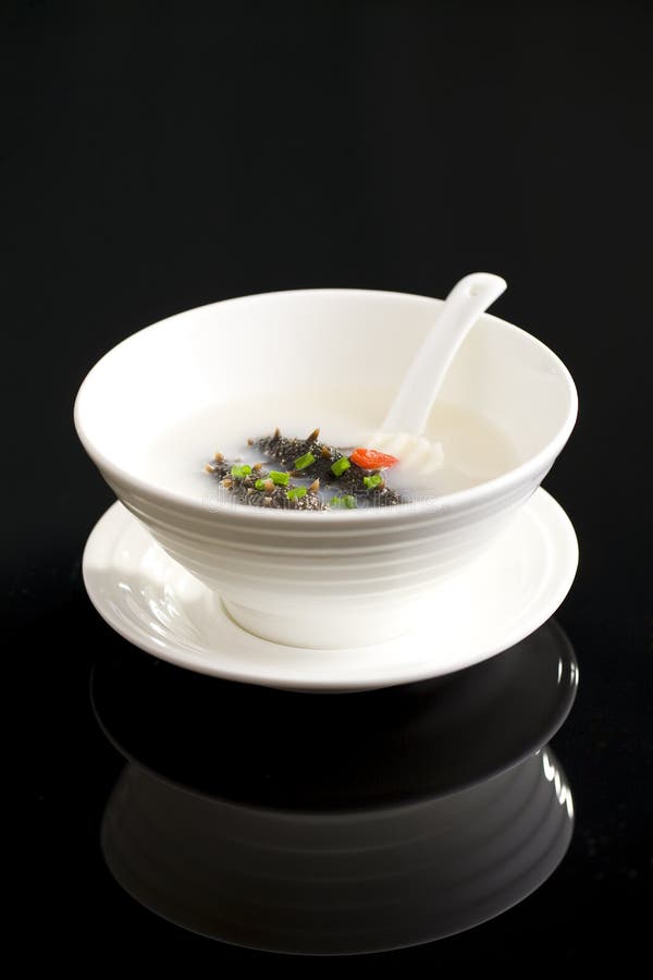 Sea slug soup stock image. Image of holothurian, pumpkin - 28654605