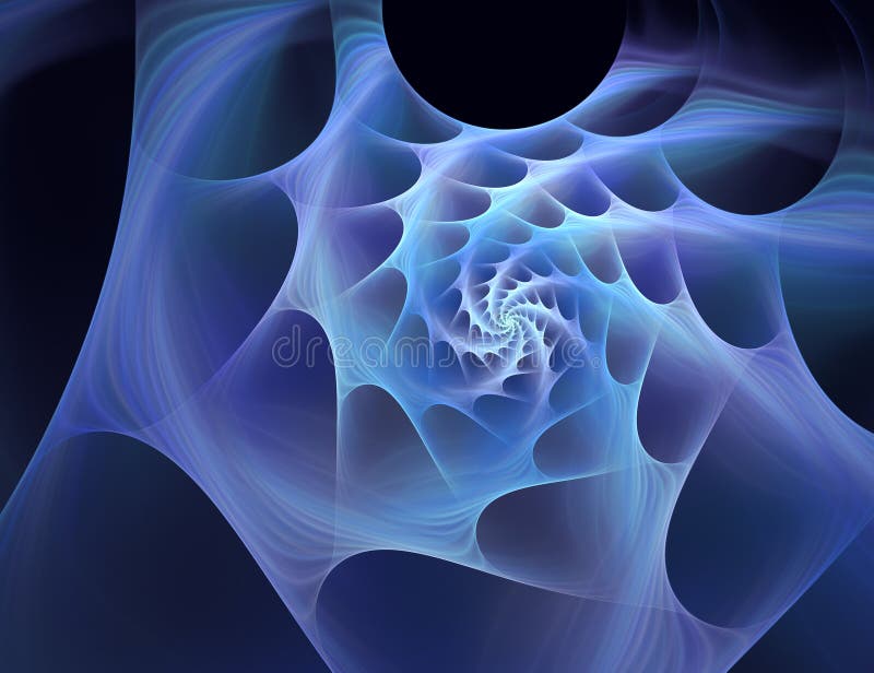 Sea sponge fractal stock illustration. Illustration of coral - 4344194