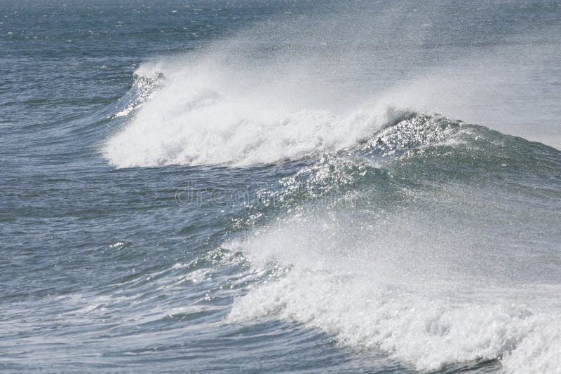 Sea spray stock image. Image of beach, large, windy, rough - 11688227