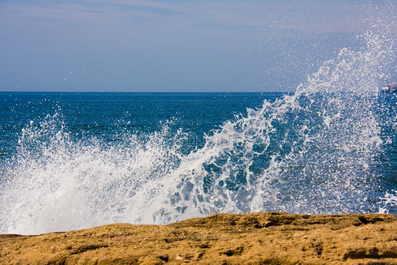 Sea spray stock image. Image of water, swimming, recreation - 21123901