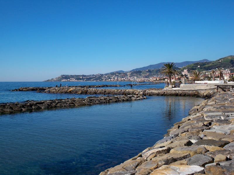 Sea Spring stock image. Image of beach, spring, travel - 11221857