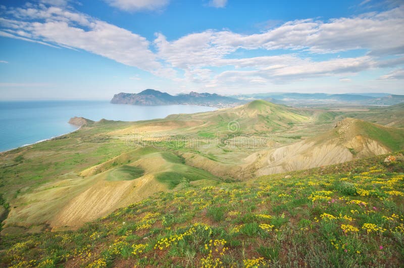 Sea spring bay stock image. Image of scenic, natural - 187098015