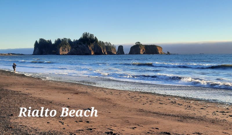 Sea Stack at Rialto Beach stock photo. Image of landscape - 275748150