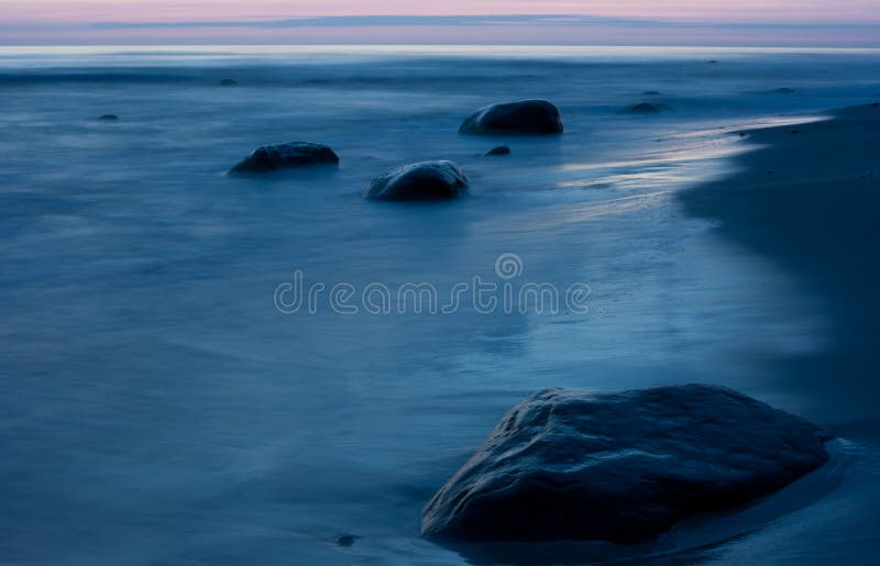 Sea and stones stock image. Image of beach, nature, rock - 16224043