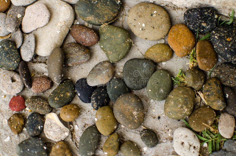 Sea stones stock image. Image of still, colorful, pebbles - 95683621