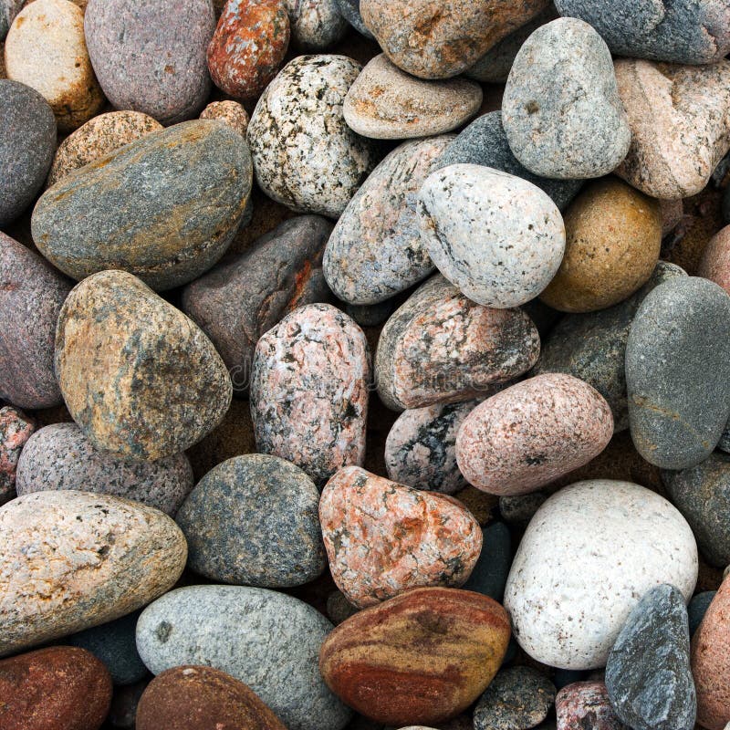Sea Stones Texture, Background Colour Palette with Color Swatch Stock ...