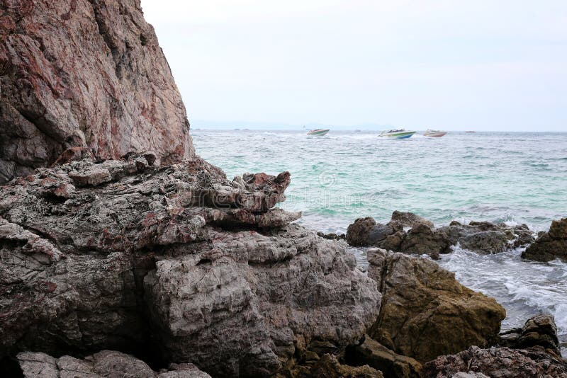 Sea with stones stock image. Image of nature, ocean - 109230215