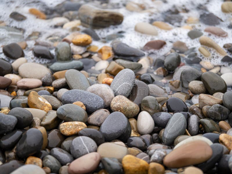 Sea stones stock photo. Image of pebble, ocean, mineral - 372576552