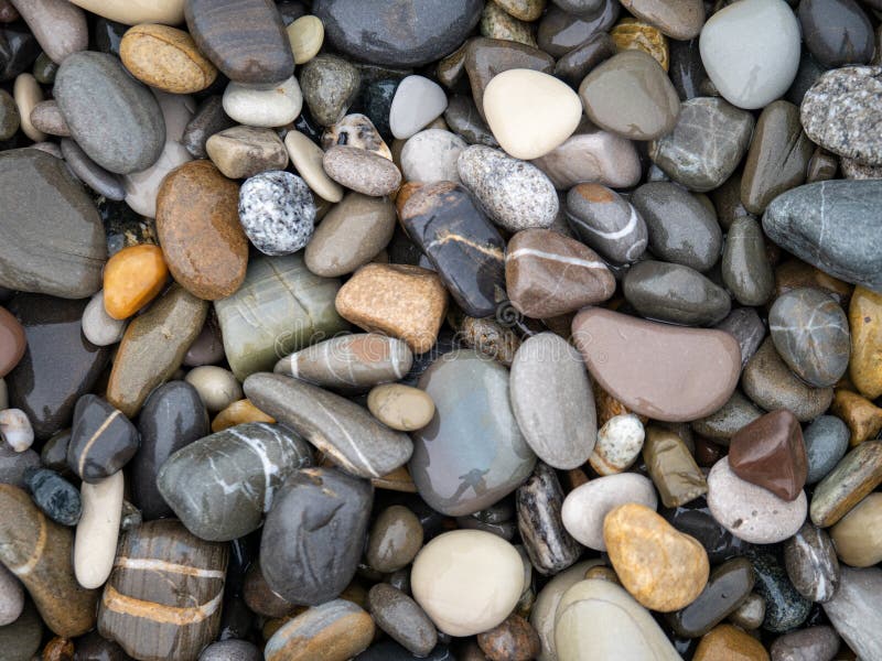 Sea stones stock photo. Image of messy, gravel, closeup - 373647286