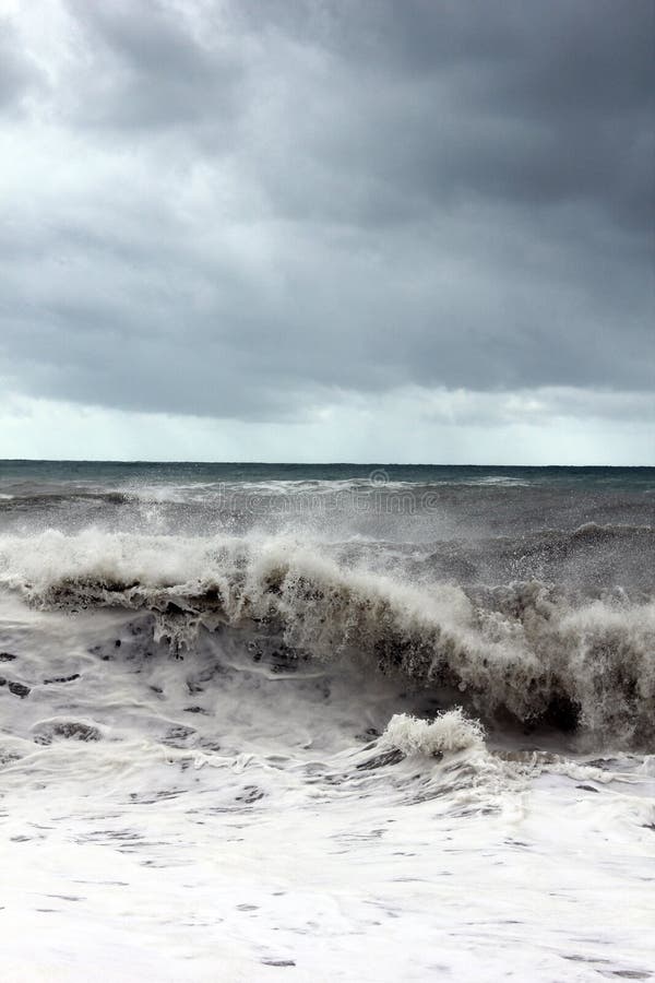 Sea storm stock photo. Image of wheather, wave, danger - 20540242