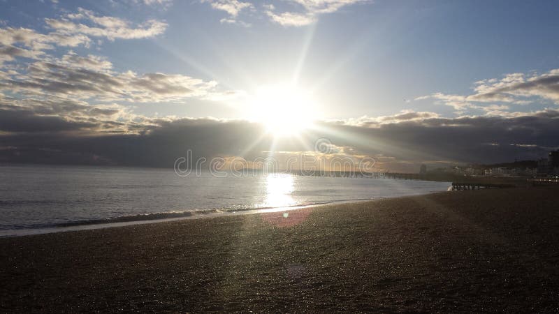 Sea stock image. Image of afternoon, beaming, water, night - 51787903