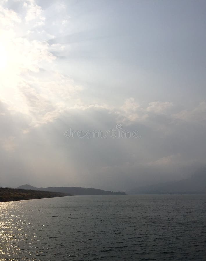 Sea and sun stock image. Image of hongkong, niceday, nice - 93860437