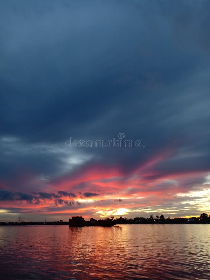 Berau stock image. Image of dawn, morning, sunlight - 226349459