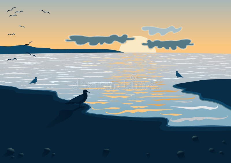 Sundown Sky Stock Illustrations – 4,427 Sundown Sky Stock Illustrations ...