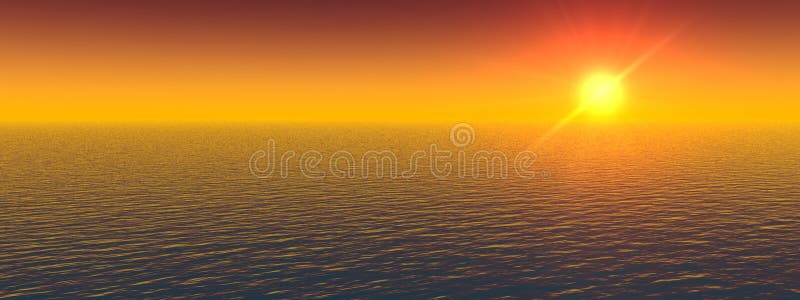 Sea Sunset Picture. Image: 3248006