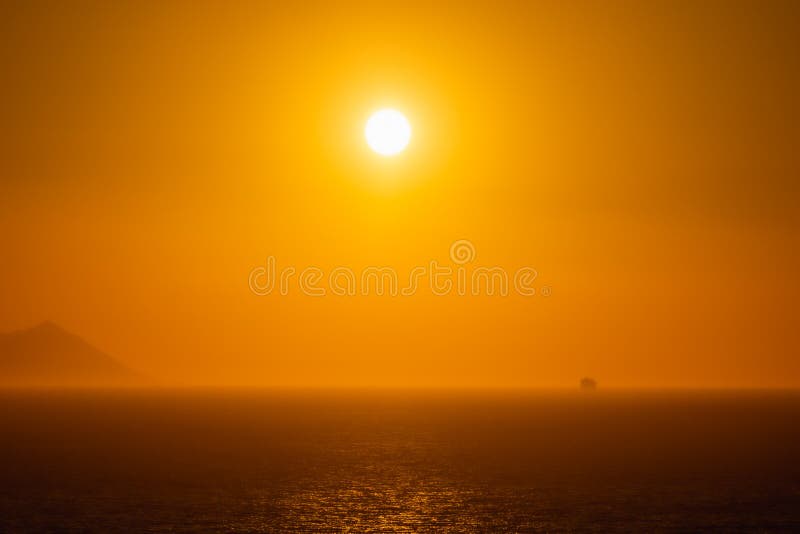 Sea sunset Turkey stock photo. Image of outdoors, relaxation - 261132540