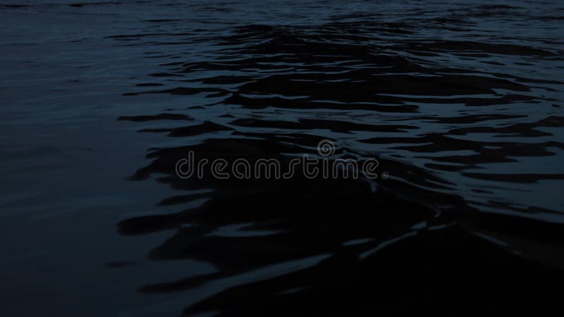 Sea Surface at the Night - Dark Background Stock Photo - Image of lake ...