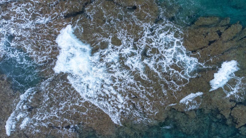 Sea Surface in Okinawa with Clear Water and Rock from Anger View by ...
