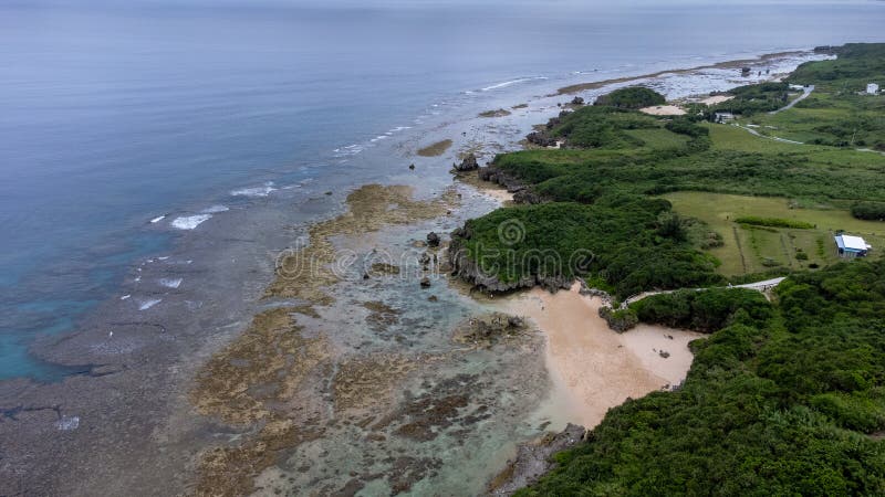 Sea Surface in Okinawa with Clear Water and Rock from Anger View by ...