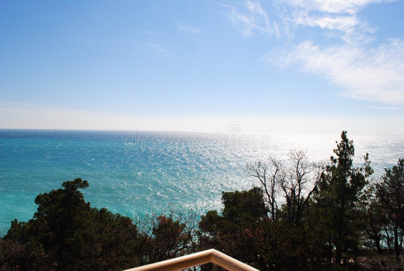 Sea surface stock photo. Image of surface, spring, clouds - 93037726