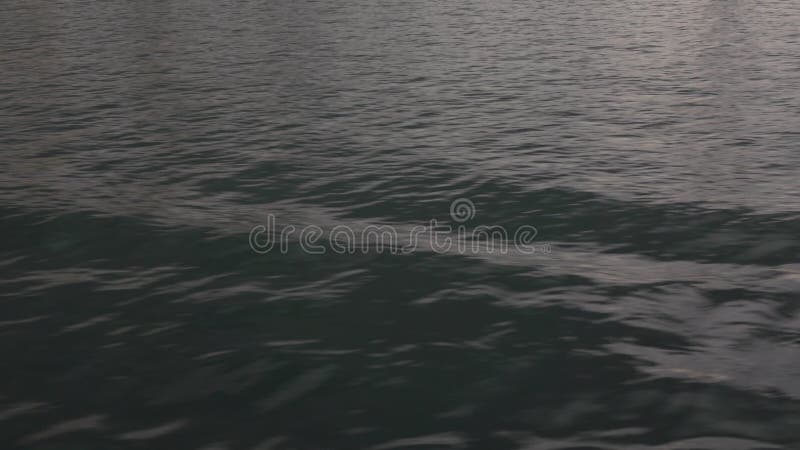 Sea Surface. View from the Side of the Ship Stock Video - Video of ...