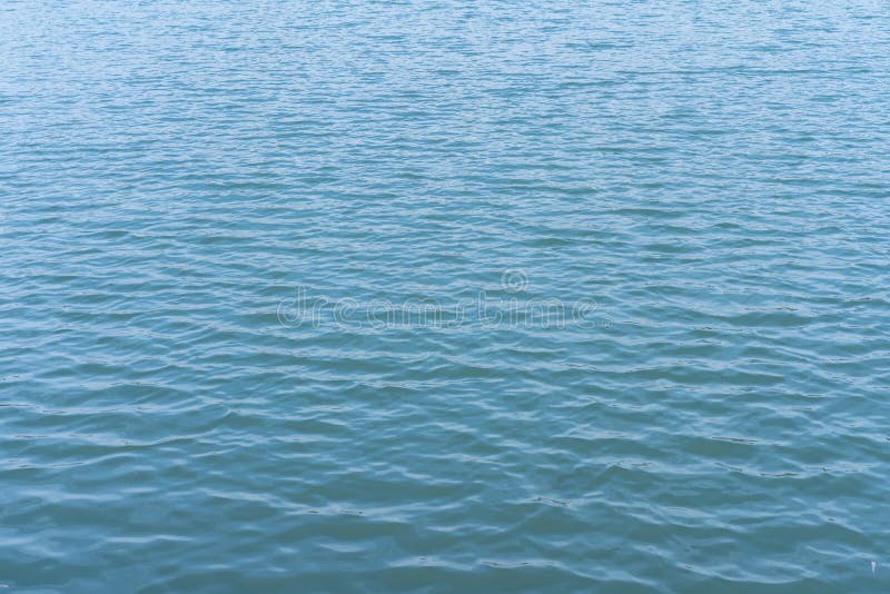 Sea Surface of Water with Small Waves from the Wind Stock Photo - Image ...